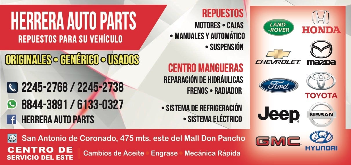 HERRERA AUTO PARTS - Guía Automotriz de Costa Rica